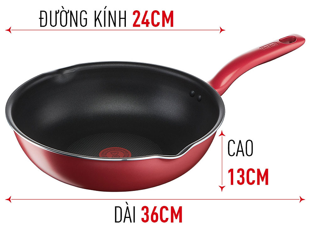 [G1358496] Chảo Chiên Sâu Lồng TEFAL So Chef - 24 cm